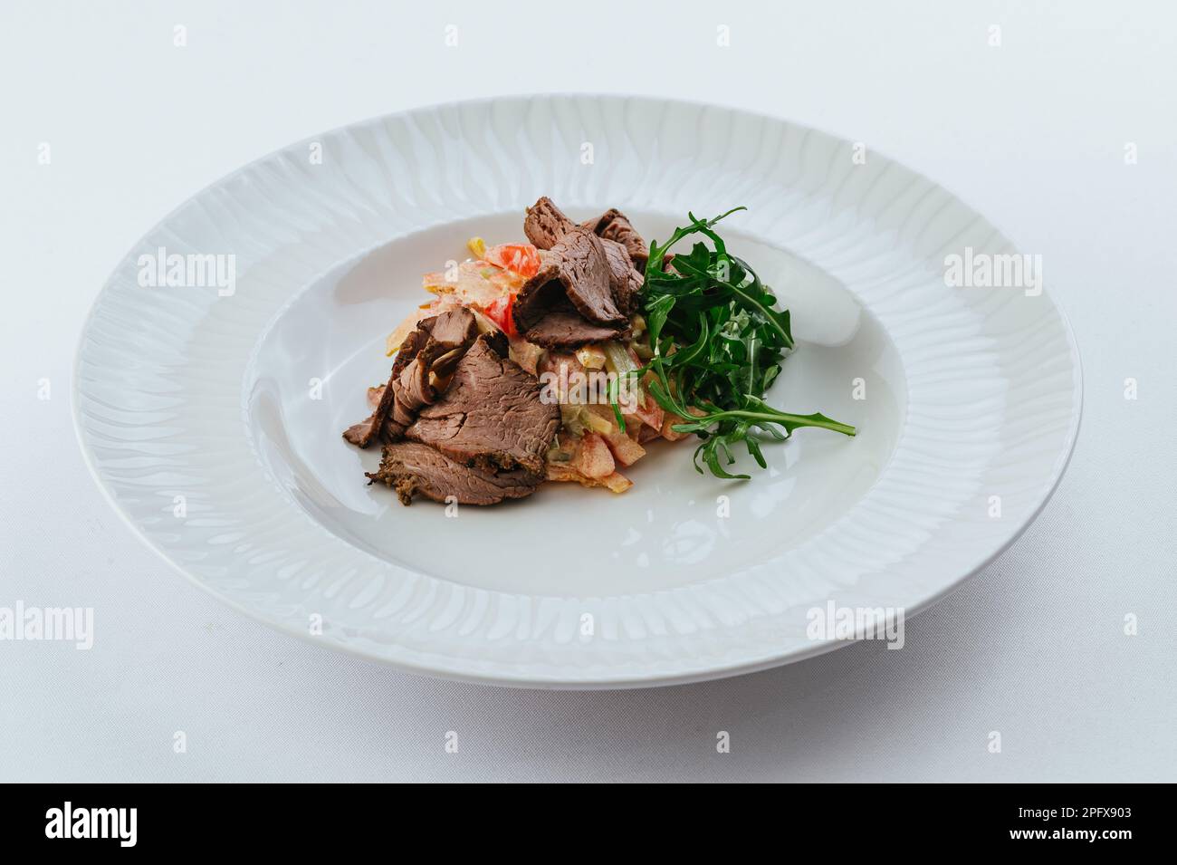 restaurant food on a white background. restaurant menu. photos for the ...