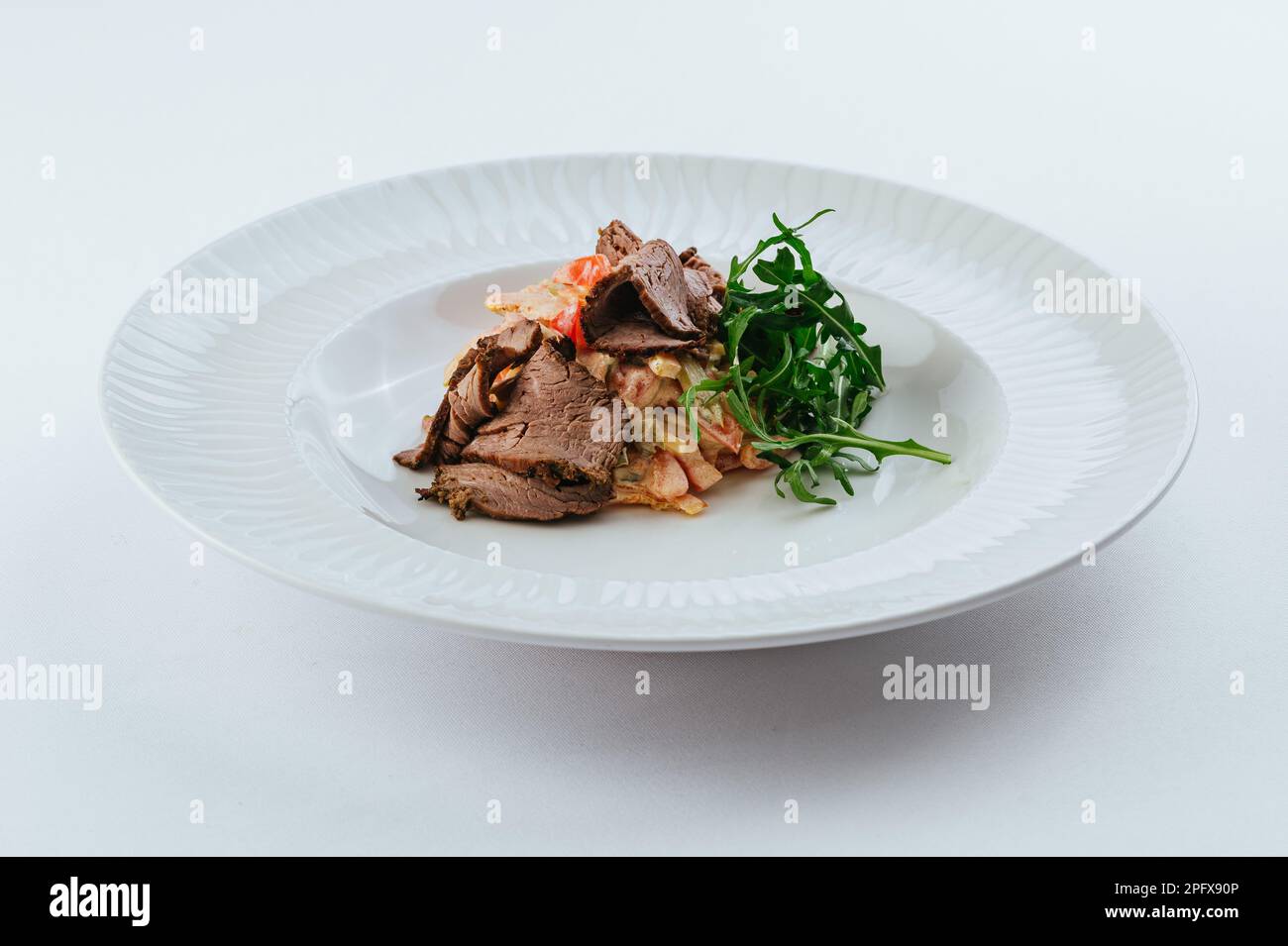 restaurant food on a white background. restaurant menu. photos for the ...