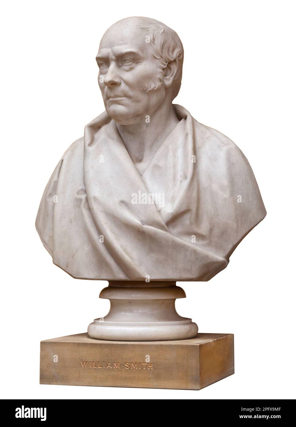 Bust of William Smith, geologist, creator of geology maps Stock Photo ...