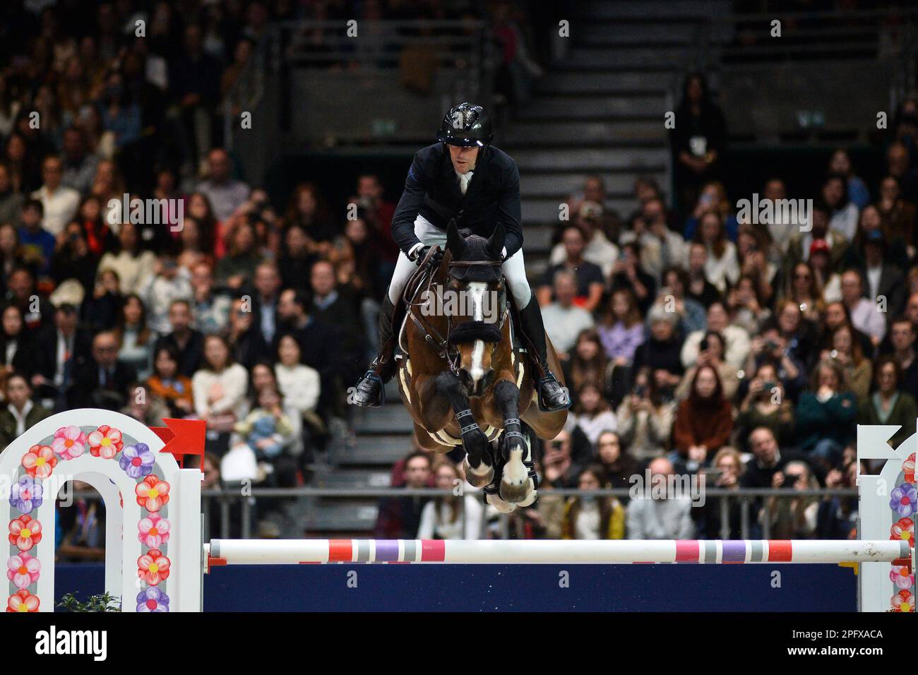 Paris, France. 18th Mar, 2023. Kevin Staut (FRA) riding Visconti du ...