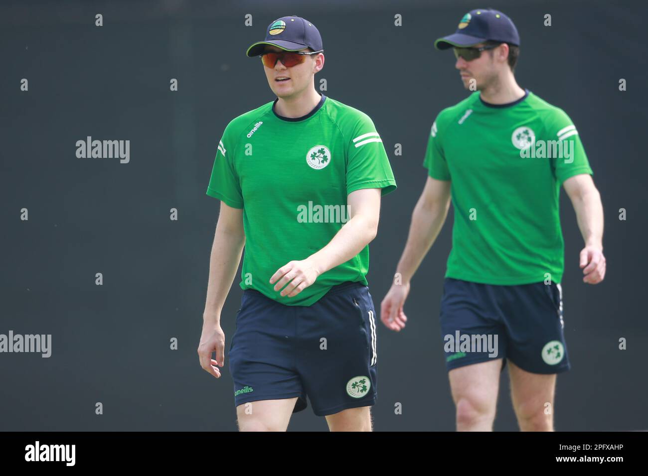 Graham Hume before the Bangladesh-Ireland 1st ODI match at Sylhet ...