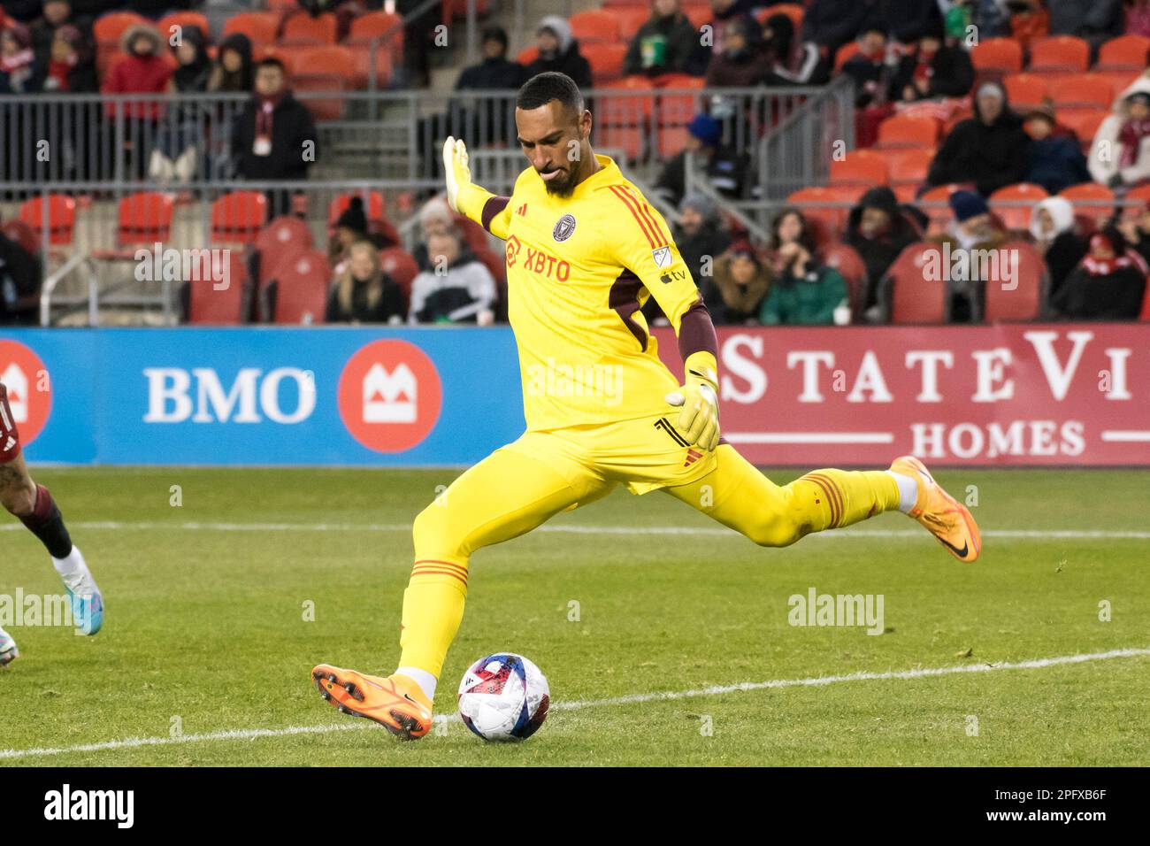 Toronto, Canada. 18th Mar, 2023. Drake Callender #1 seen in action ...