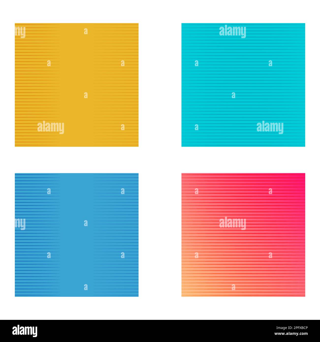Set Of Graphic Web Background Horizontal Line Template Pattern Cover