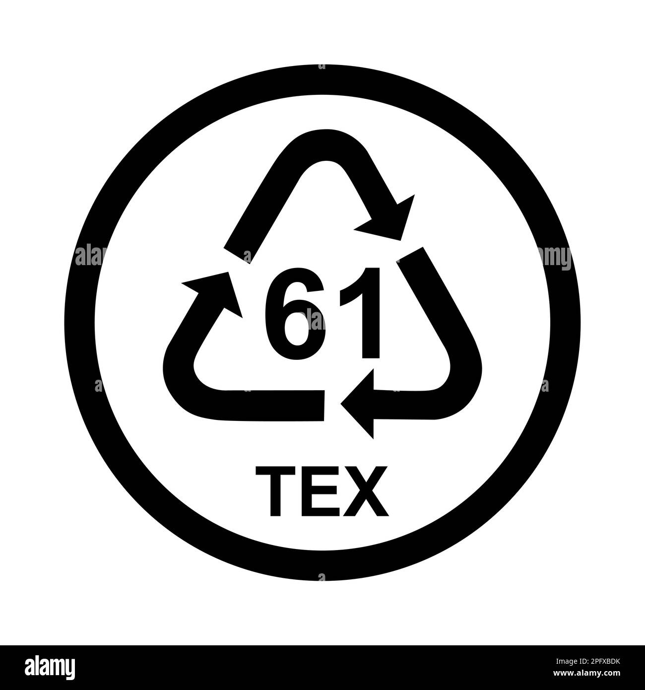 Organic symbol, ecology recycling sign isolated on white background ...