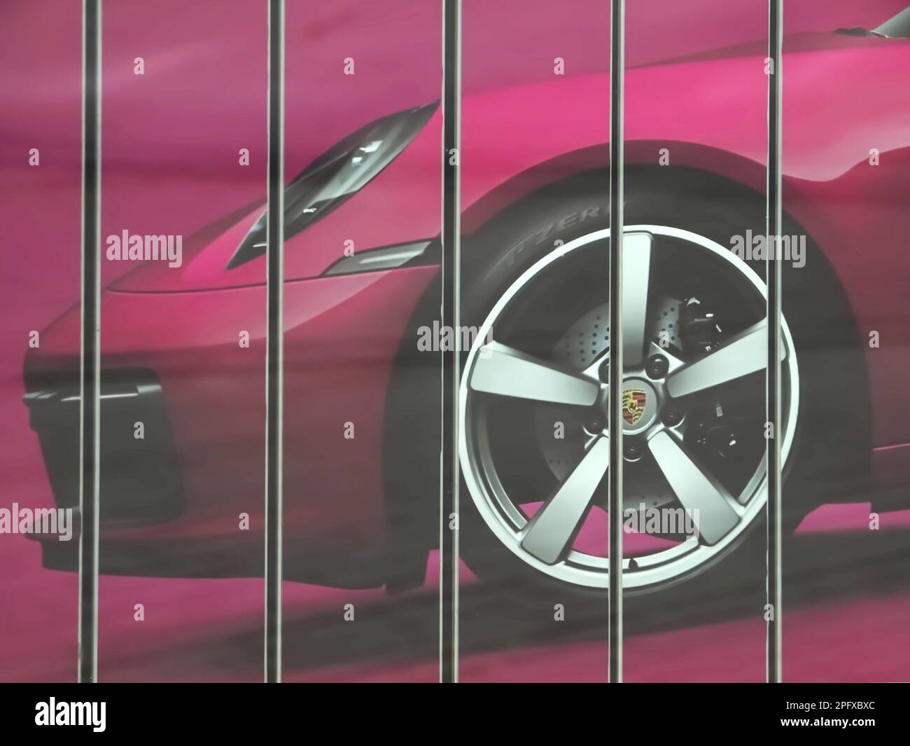 Porsche design watch commercial in a shop Stock Photo - Alamy