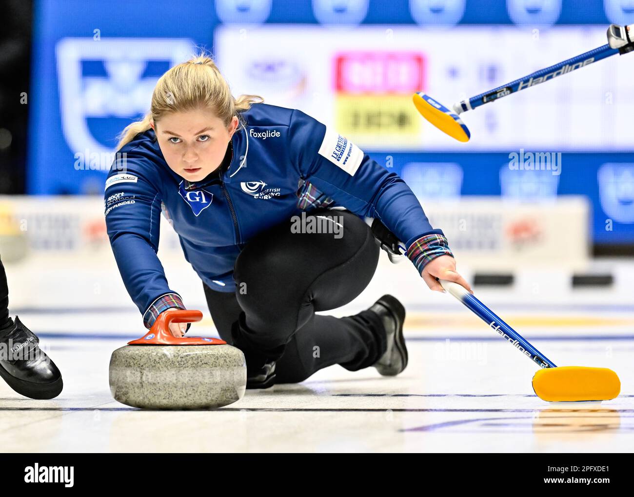 Scotland's Sophie Jackson in action during the match between Scotland ...
