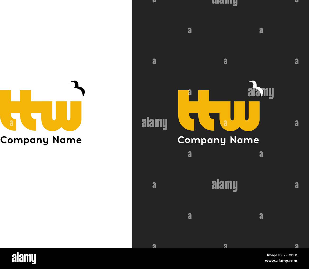 Letter TTW logo template. Premium monogram business sign. Universal ...