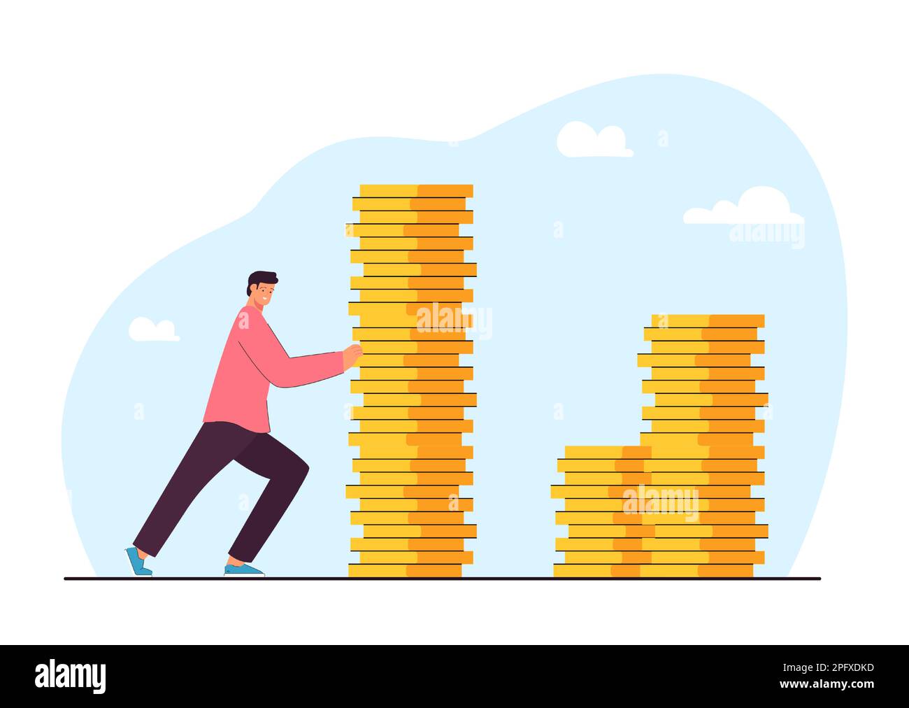 Rich investor Stock Vector Images - Alamy