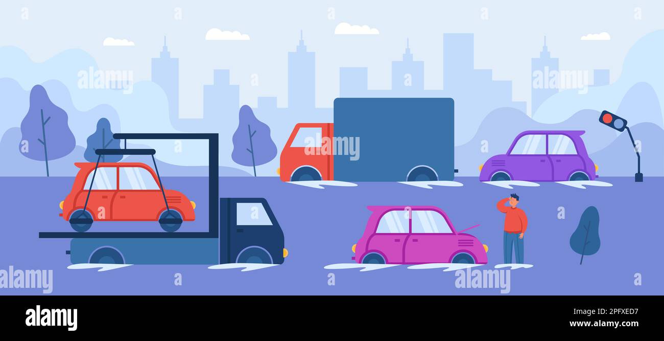 After flood water Stock Vector Images - Alamy