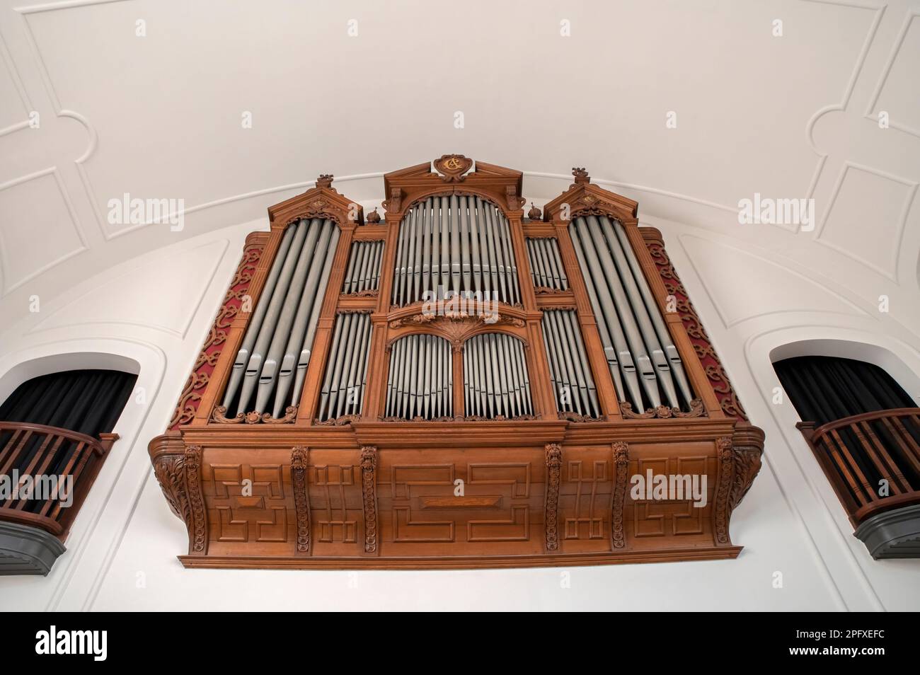 Organ At The Oosterparkkerk Church At Amsterdam The Netherlands 17-3 ...