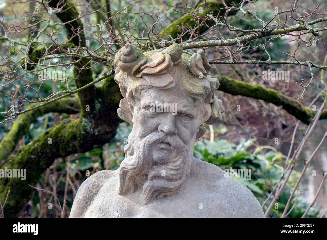 River Gods Meuse And Waal At The Artis Zoo Park At Amsterdam The ...