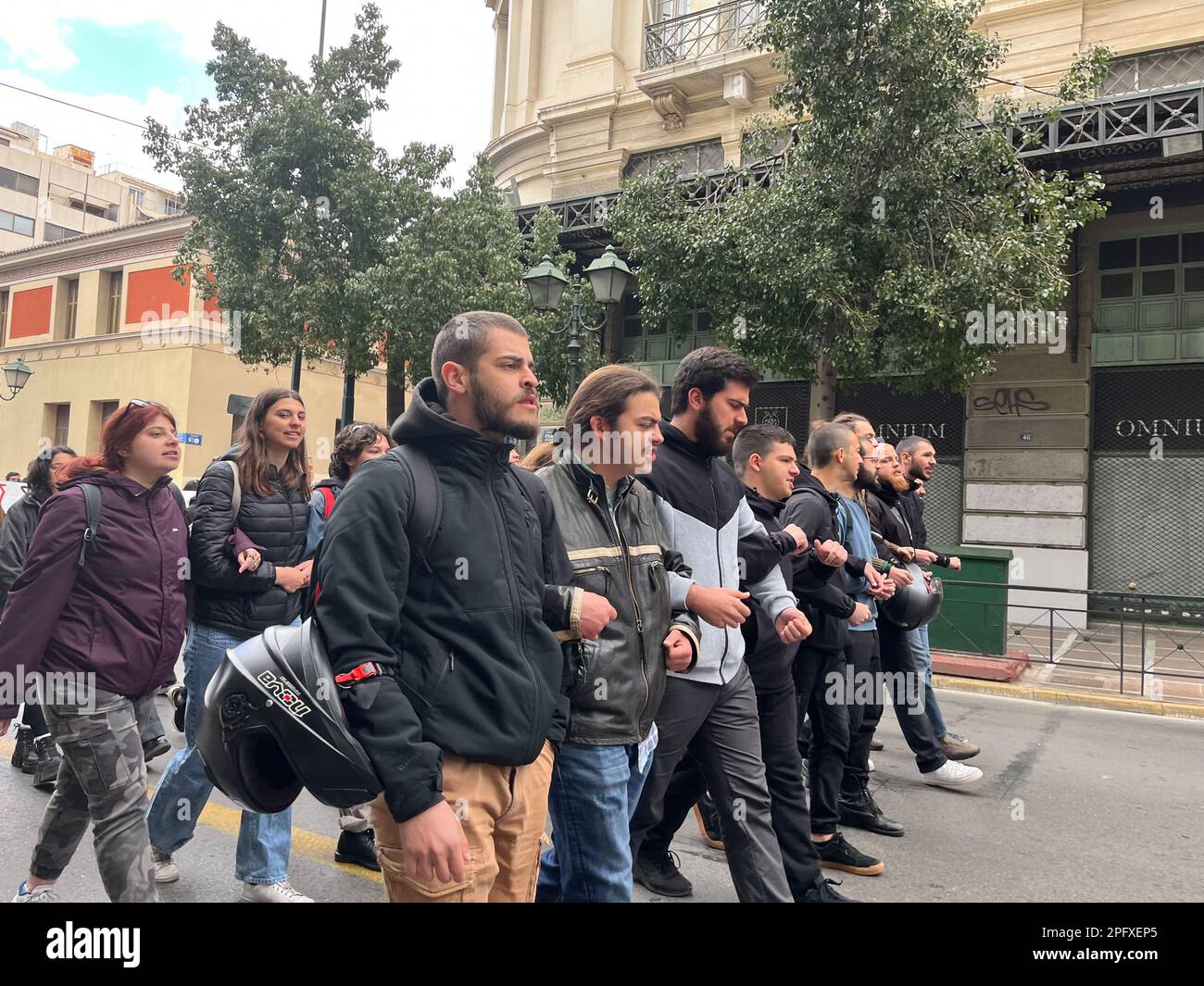 Syntagma Square, Athens, March 18, 2023. Continuing on the heels of the ...