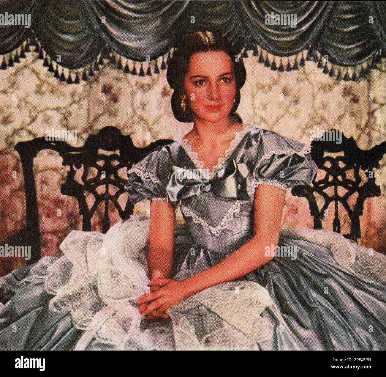 Olivia De Havilland As Melanie Hamilton In Gone With The Wind 1939 Director Victor Fleming Novel