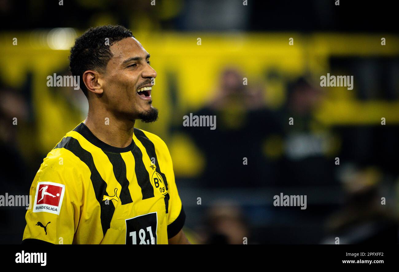 Dortmund, Germany. 18th Mar, 2023. Sebastien Haller (BVB) Borussia ...