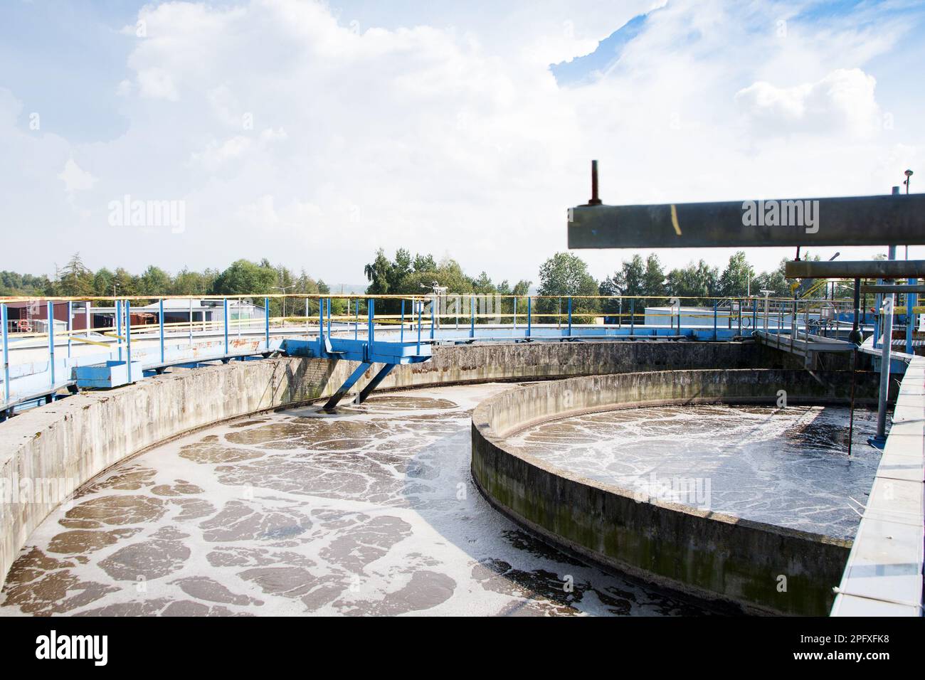 The Solid Contact Clarifier Tank type Sludge Recirculation process in ...