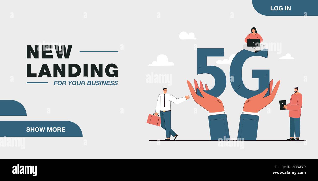 5g user Stock Vector Images - Alamy