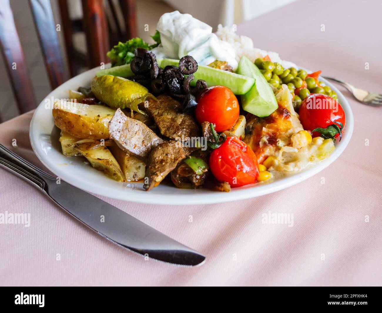 Healthy Dinner Plate