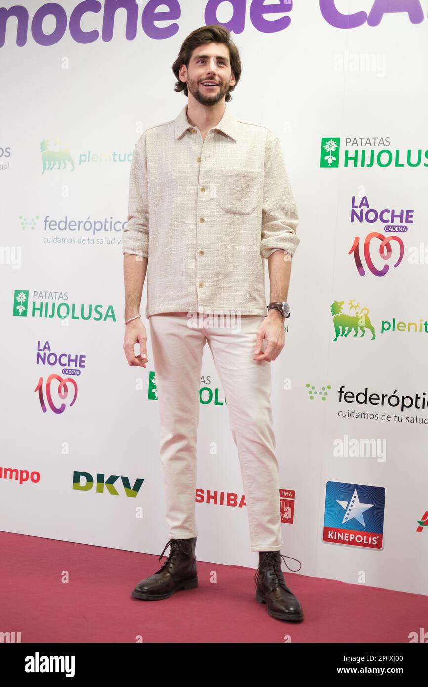 Madrid, Spain. 18th Mar, 2023. Alvaro Soler attends the "La Noche De ...