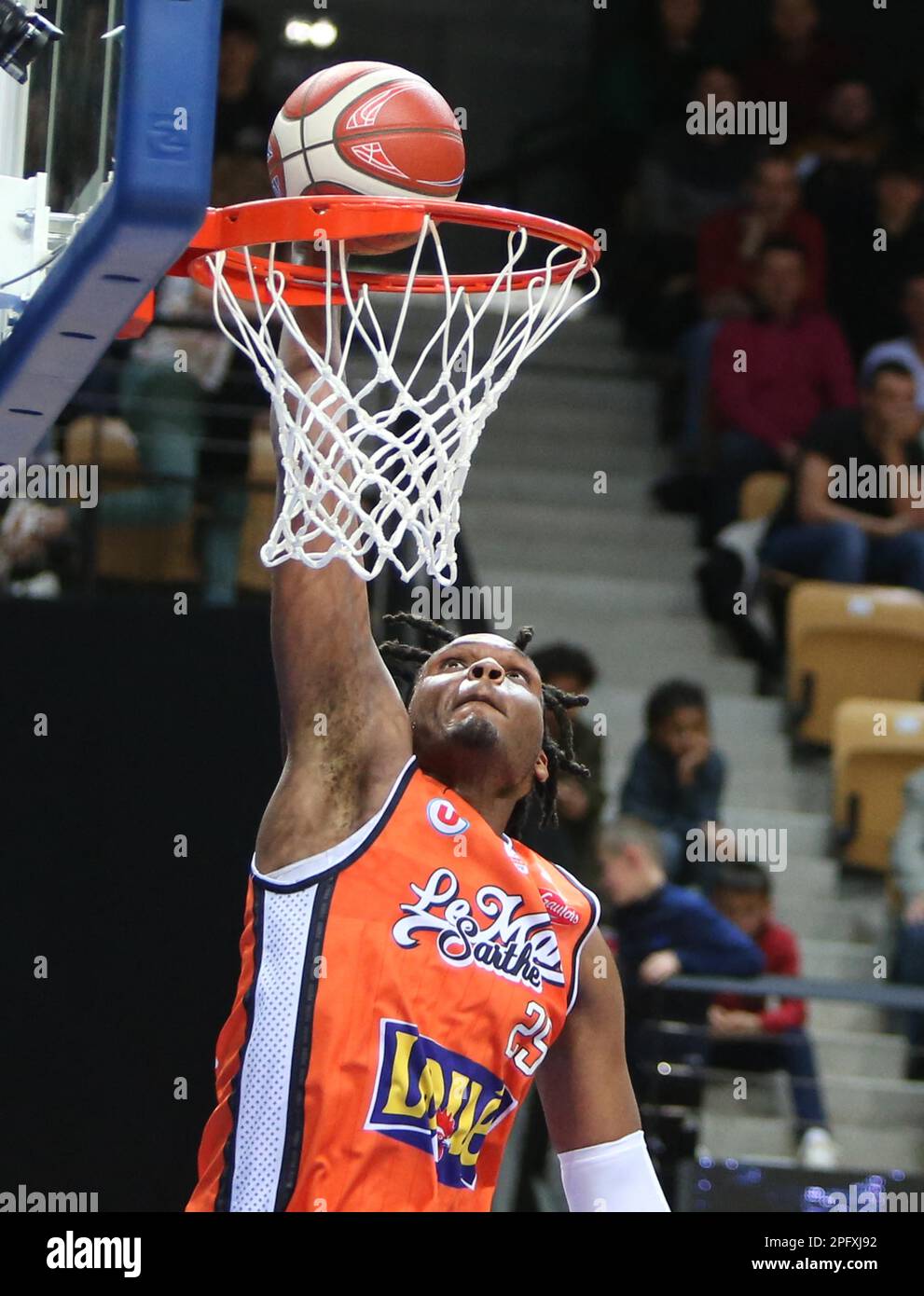 Trelaze, France. 19th Mar, 2023. Josh Carlton of Le Mans SB during the ...