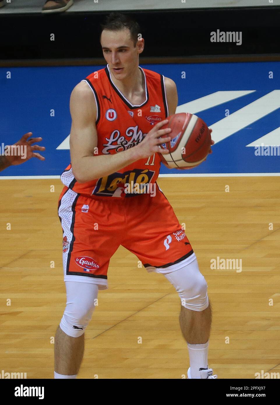 Trelaze, France. 19th Mar, 2023. Terry TARPEY of Le Mans SB during the ...