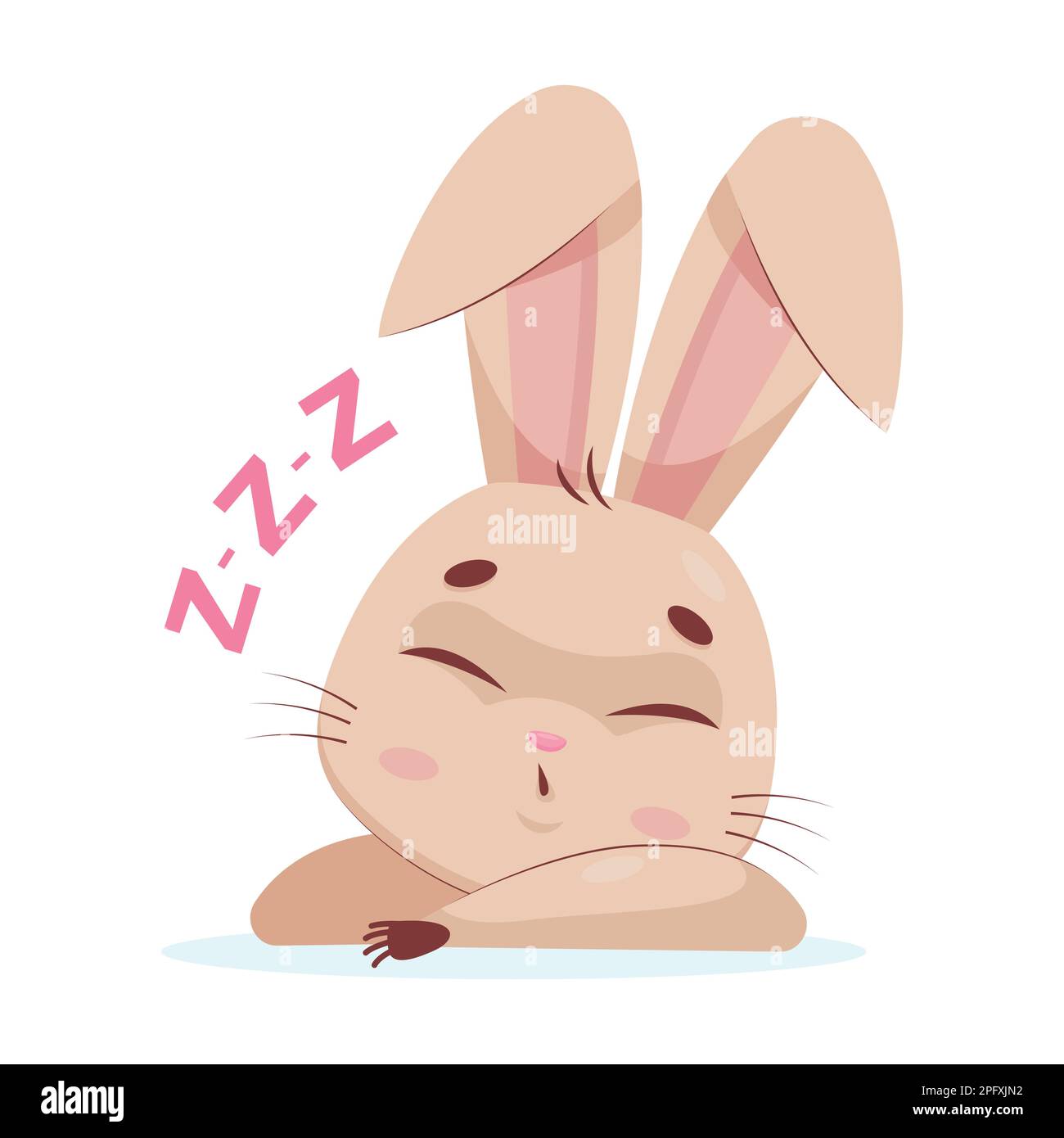 Rabbit sleeping hi-res stock photography and images - Alamy