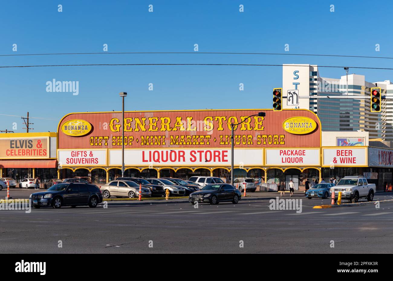 A picture of the Bonanza gift shop, decorated with the far west General ...