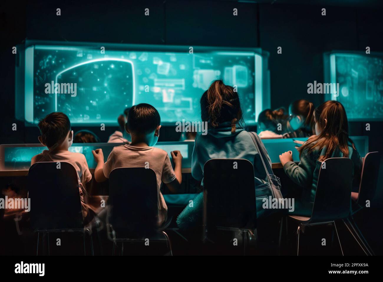 Junior high science classroom hi-res stock photography and images - Alamy