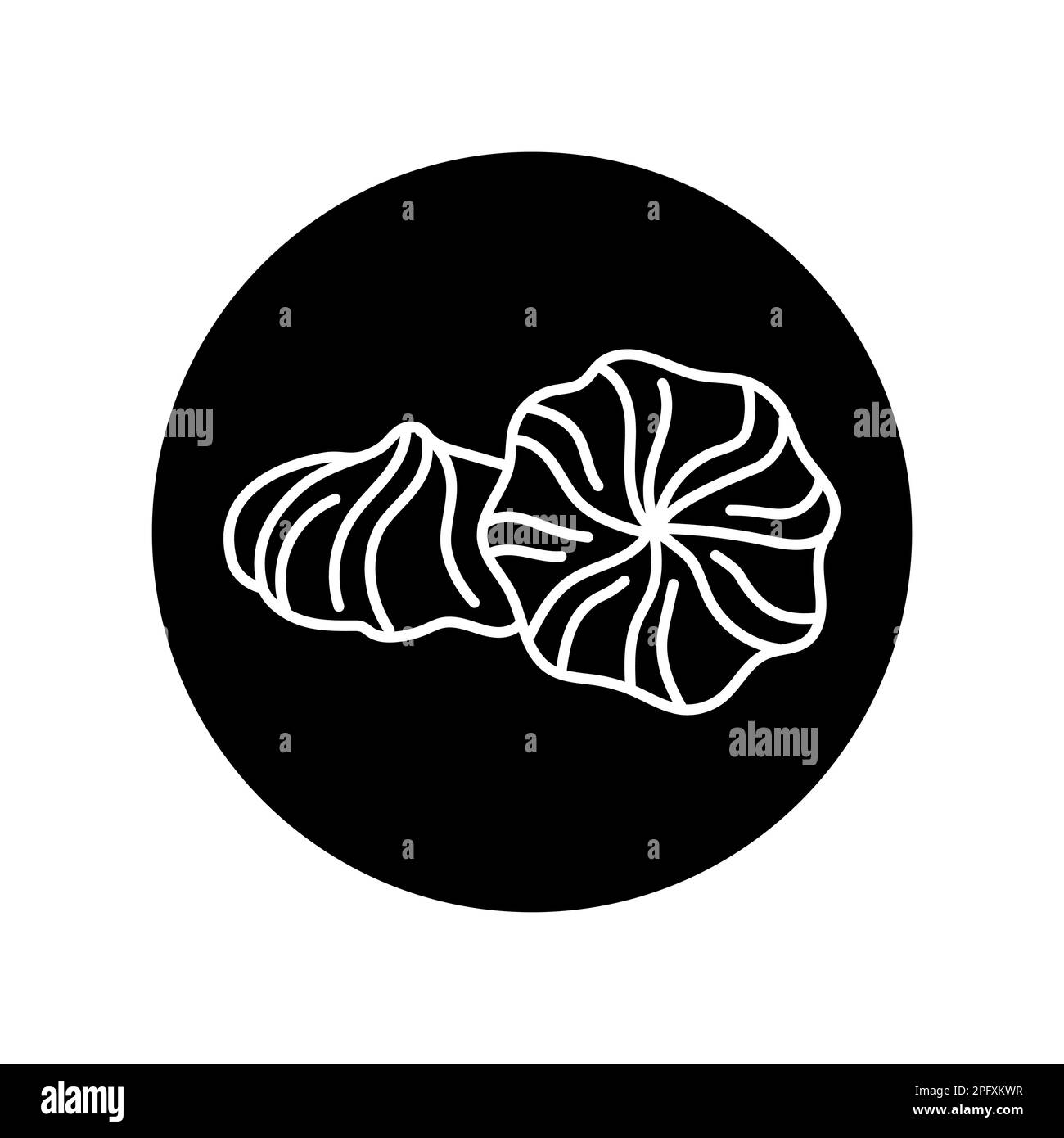 Cookies black line icon. Bakery. Pictogram for web page Stock Vector ...