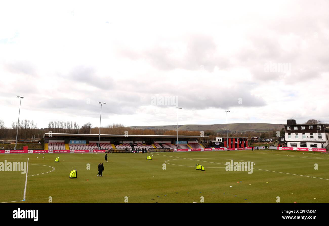 General view from inside the ground before the Vitality Women's FA Cup ...
