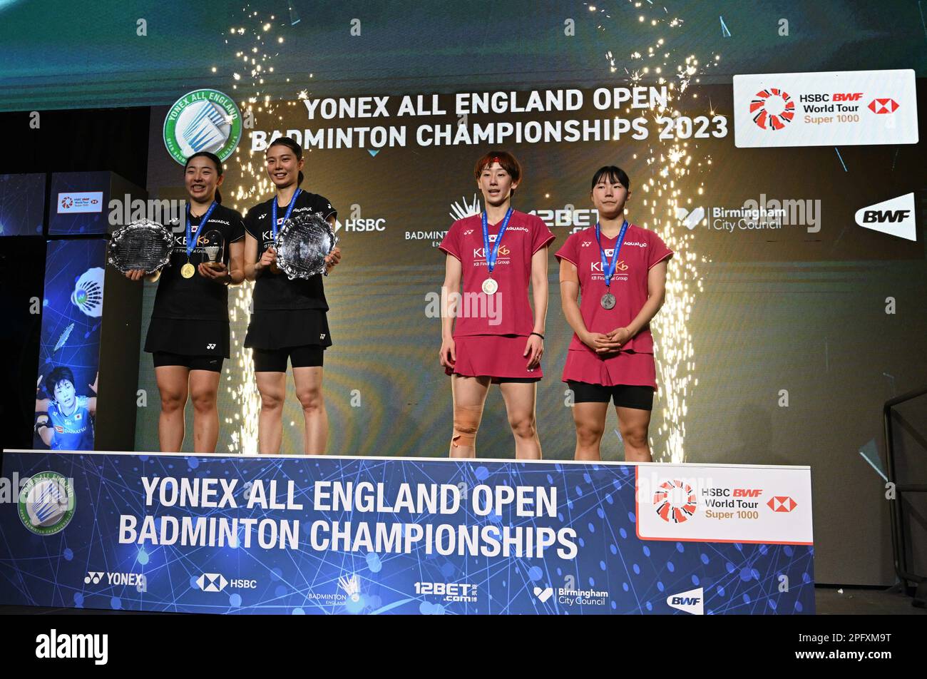 Utilita Arena, Birmingham, UK. 19th Mar, 2023. 2023 YONEX All England Open Badminton ...