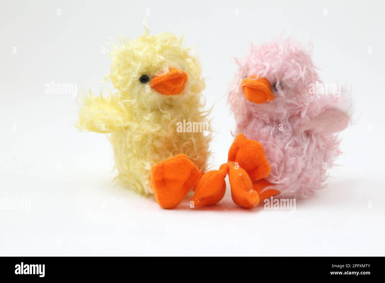 Vintage Russ Toys - Soft Cuddly Ducks Stock Photo - Alamy