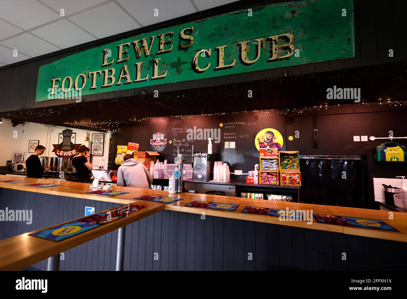 General view of a pub in the ground ahead of the Vitality Women's FA ...
