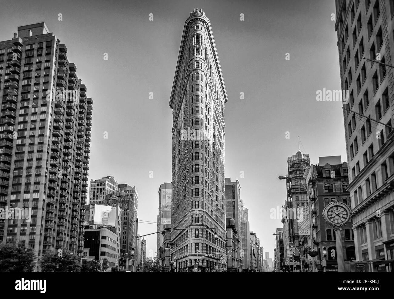 NEW YORK CITY - MAY 26: The Flatiron Building, New York City, May 26 ...