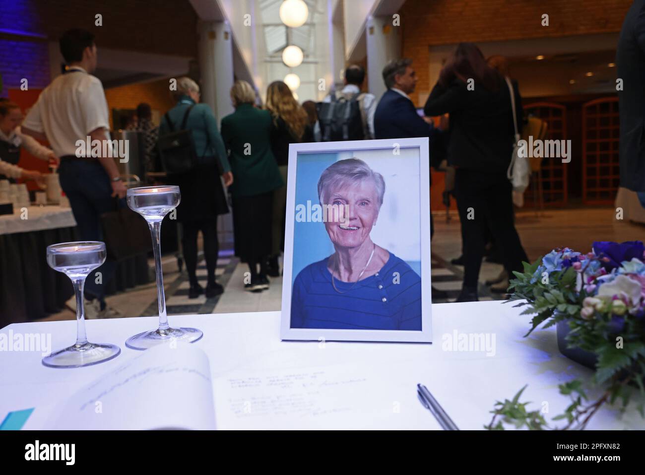 General view, here is a picture of Barbro Westerholm, who was honored ...