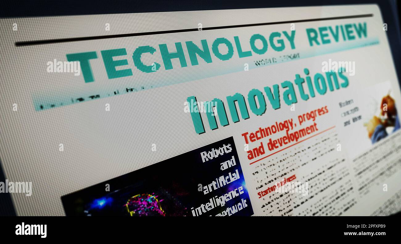 Innovation creative science and technology development daily newspaper ...