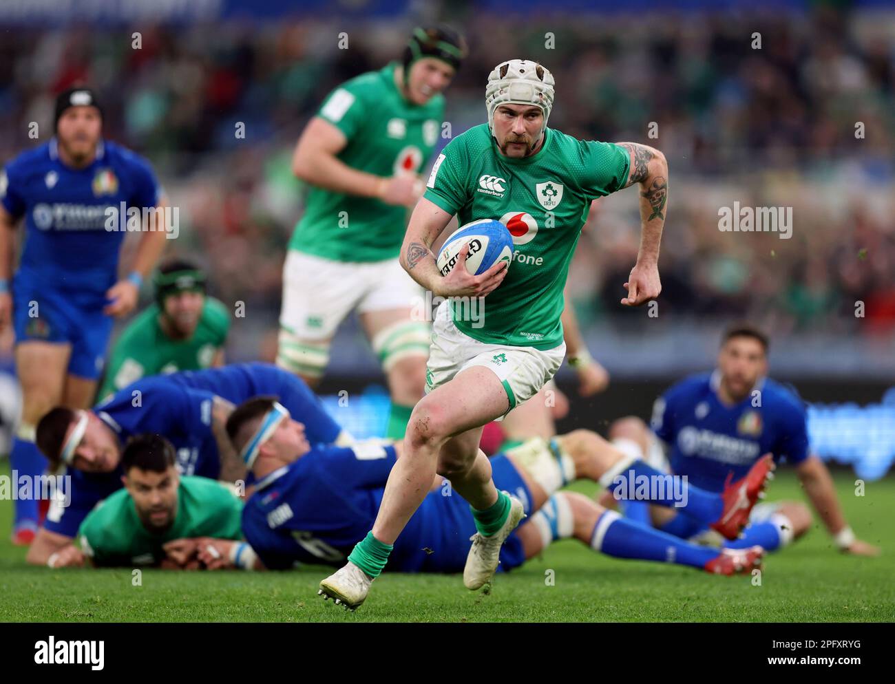 File photo dated 25-02-2023 of Ireland's Mack Hansen, a key player in ...