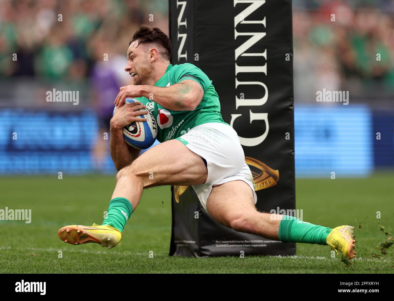 File photo dated 25-02-2023 of Ireland's Hugo Keenan, a key player in ...