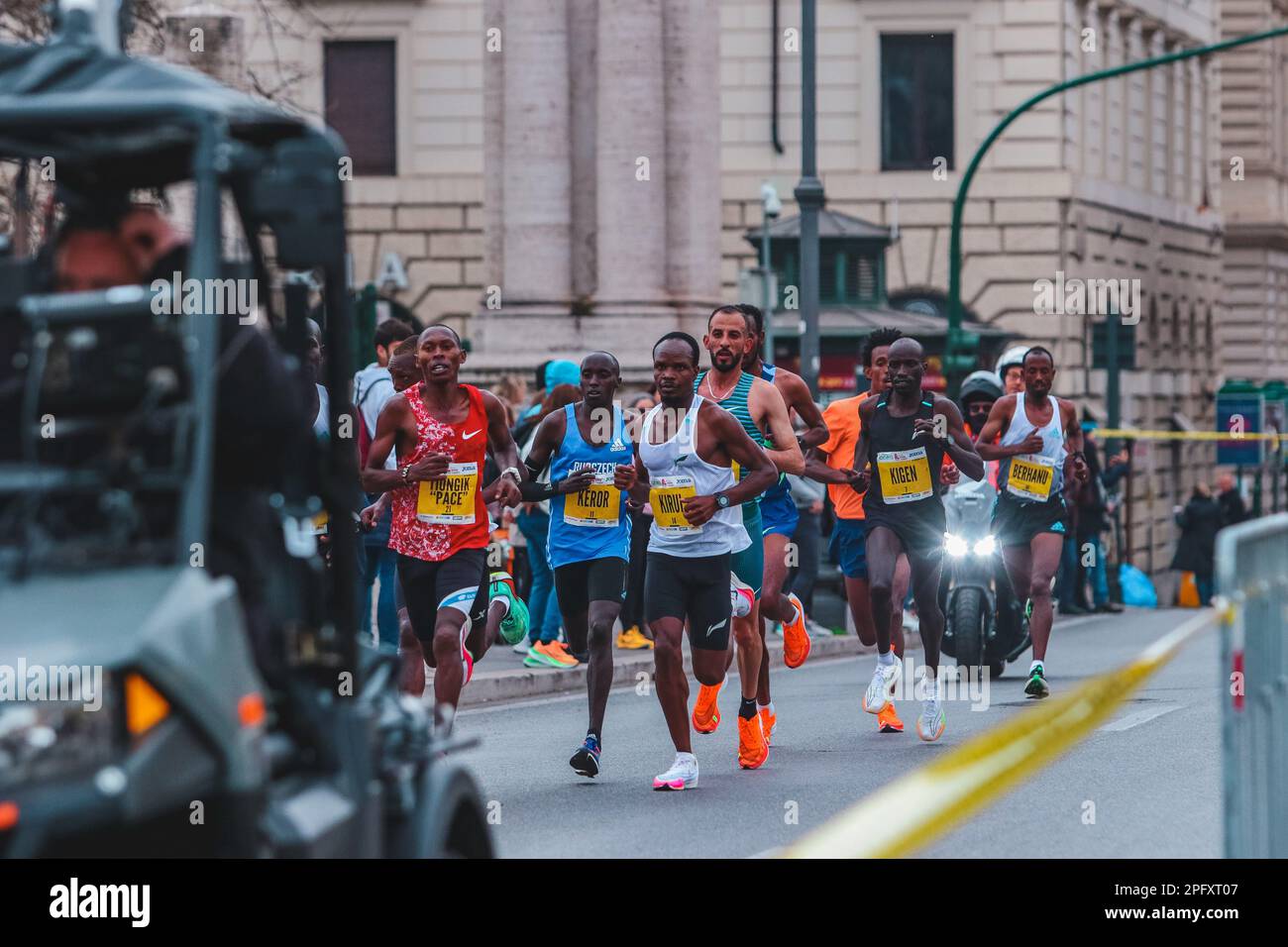 Rome, Rome, Italy, March 19, 2023, KIRUI FELIX KIPROTICH (Kenya), KEROR ...