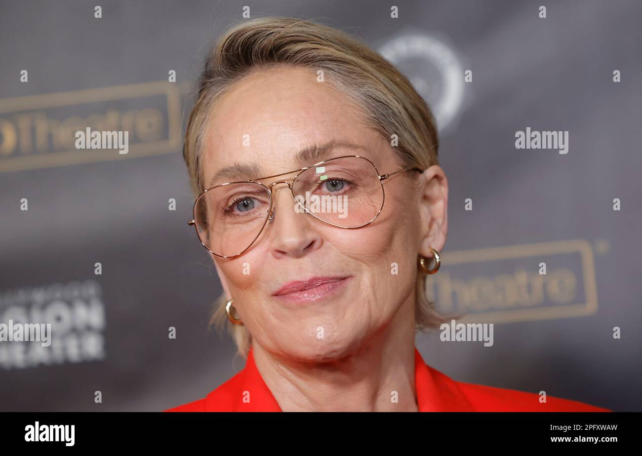 Hollywood, Ca. 18th Mar, 2023. Sharon Stone at Honor In Their Words ...