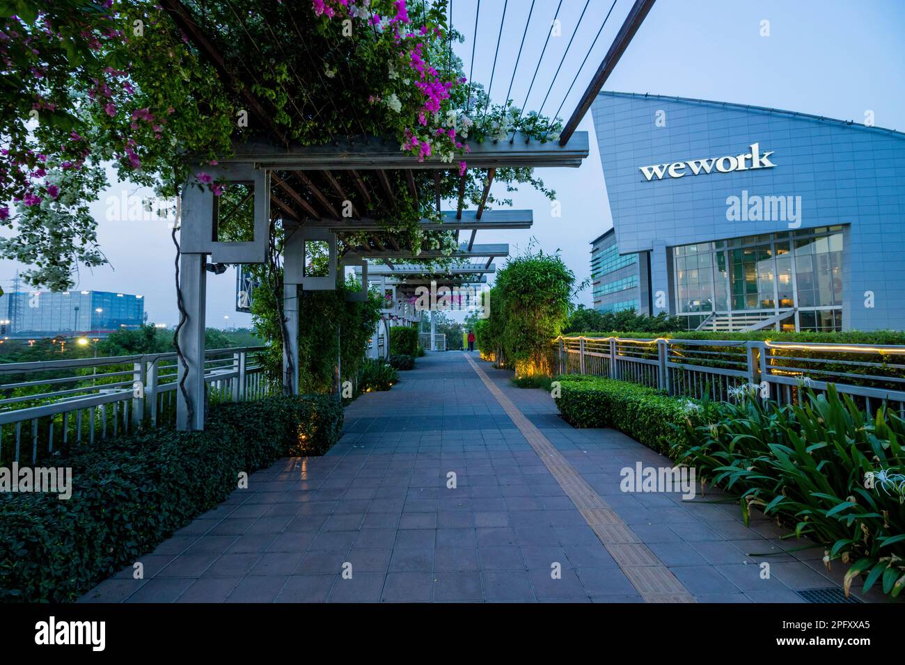 Cyber city in Gurgaon Stock Photo - Alamy