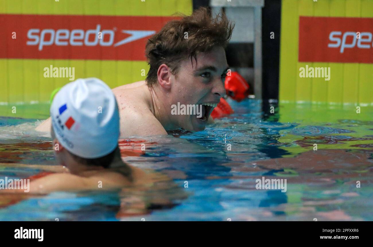 Great Britain's Kieran Williams after the Men's MC 50m Freestyle heats ...