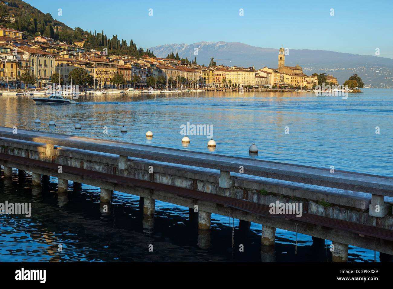 Salò Lago di Brescia Lombardia Stock Photo - Alamy