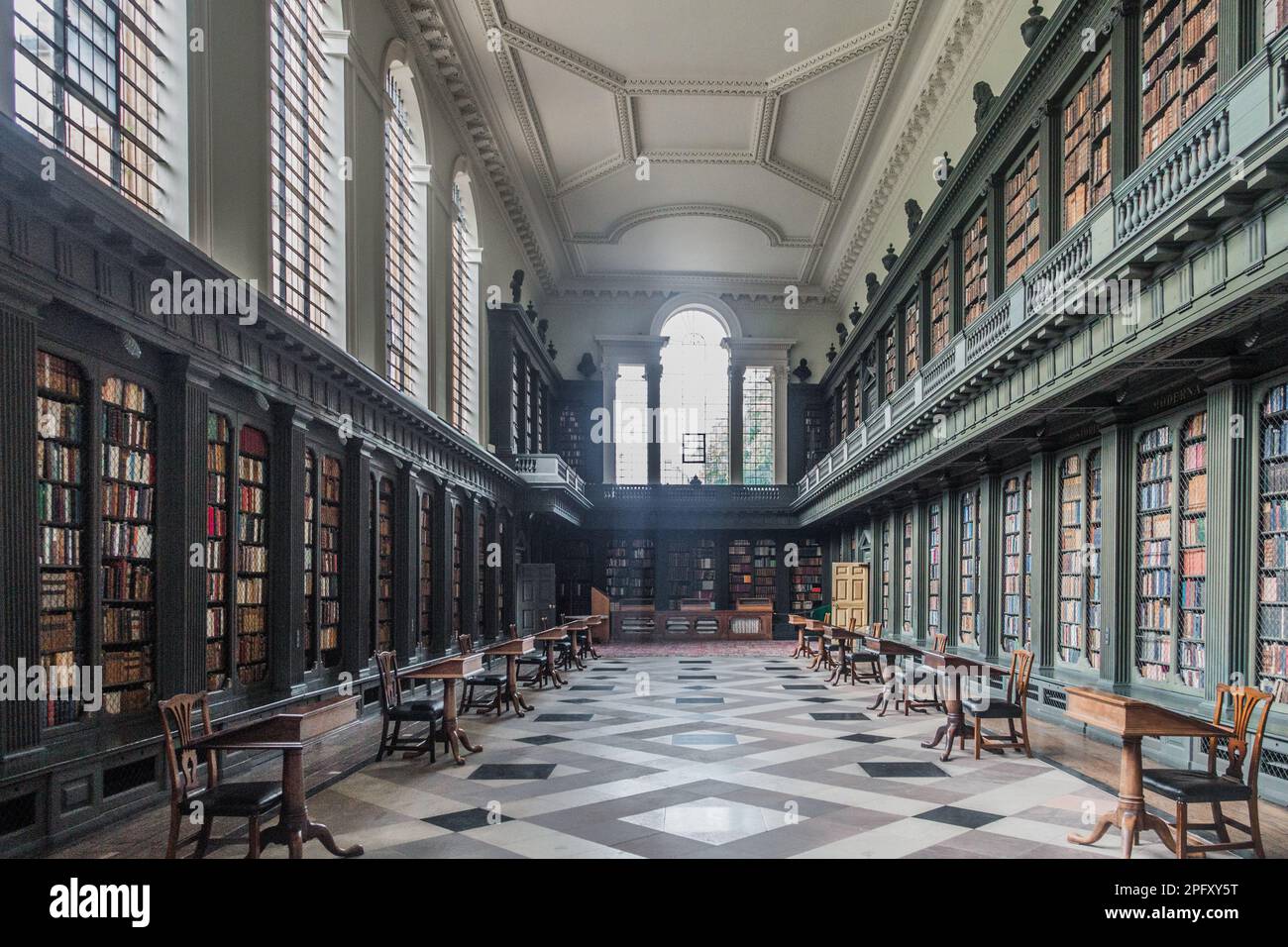 Library interior, University of Oxford, Oxfordshire, UK Stock Photo - Alamy