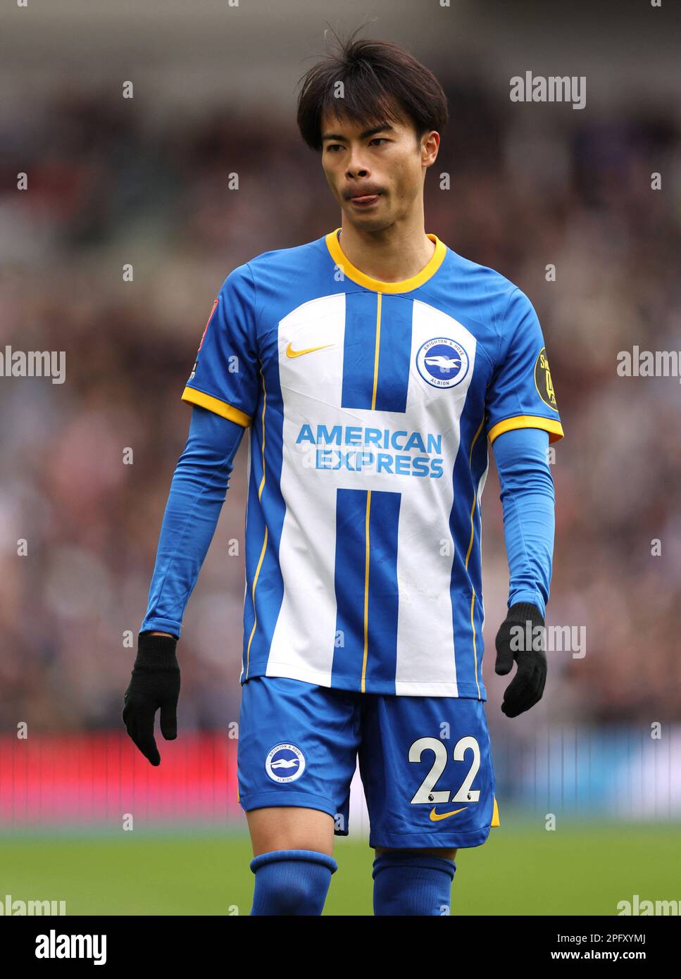 Brighton and hove albion kaoru mitoma hi-res stock photography and ...