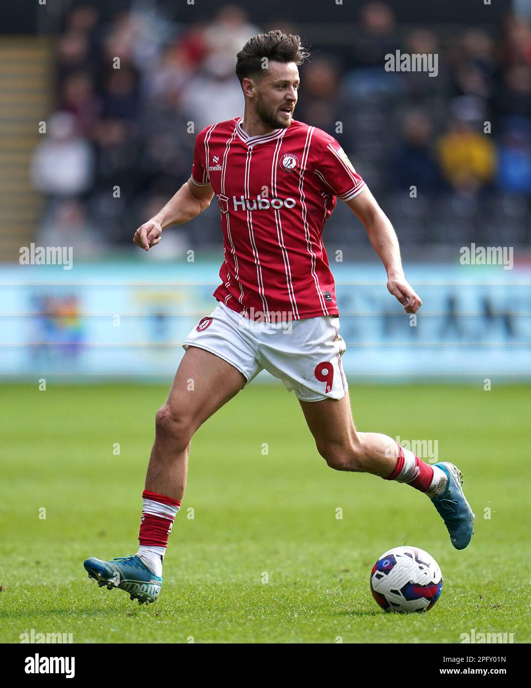 Bristol City's Harry Cornick in action during the Sky Bet Championship ...