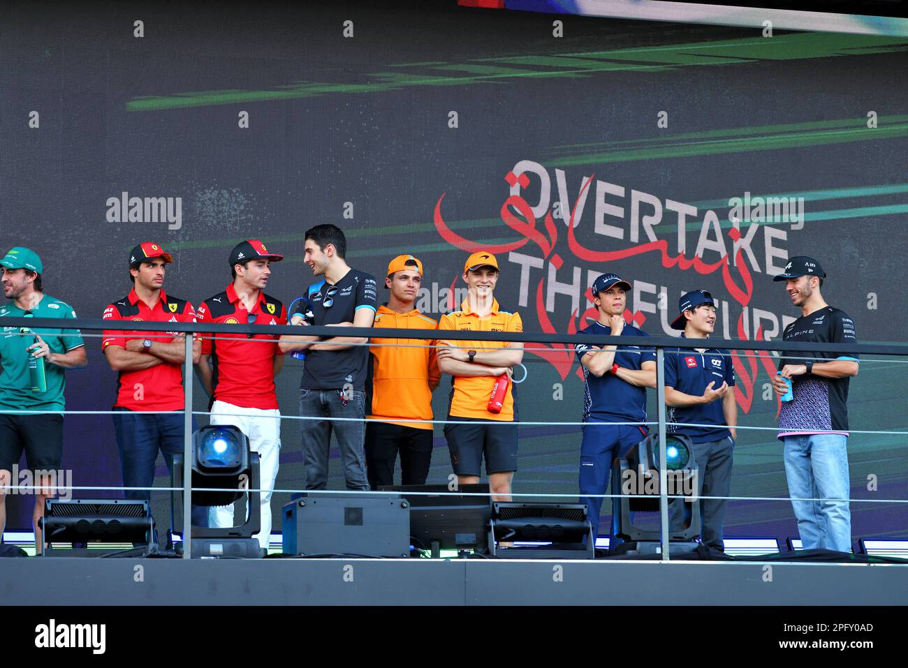 Jeddah, Saudi Arabia. 19th Mar, 2023. The drivers' parade. 19.03.2023 ...