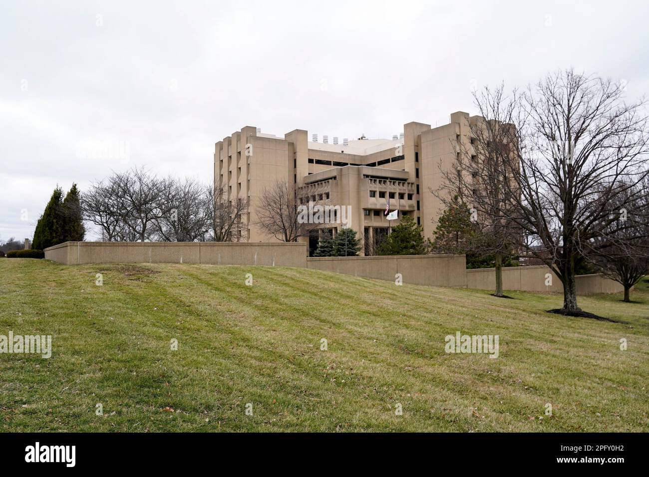 The exterior of the U.S. Environmental Protection Agency Andrew W ...