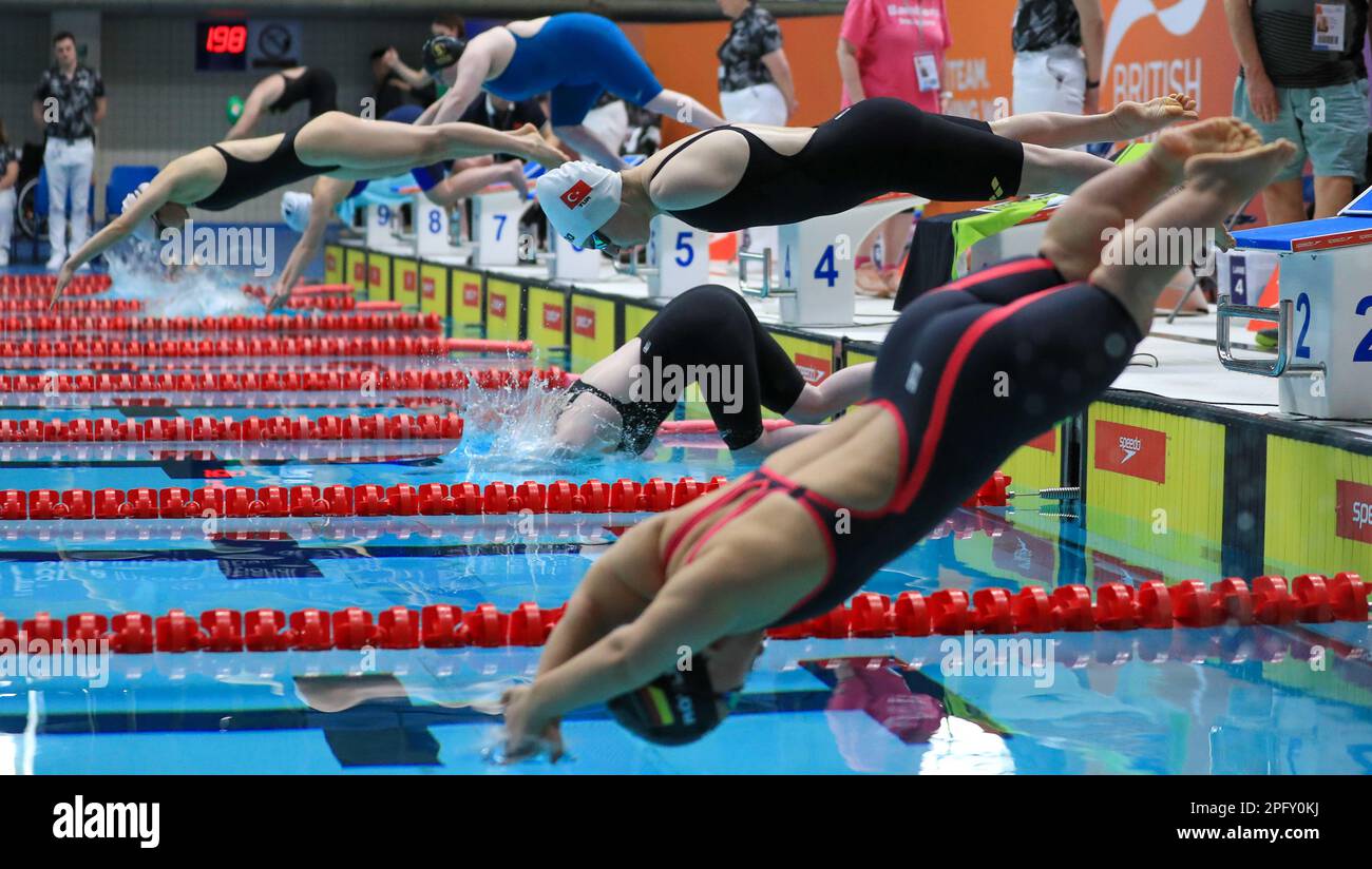 Turkey's Sumeyye Boyaci in action during the Women's MC 50m Freestyle ...