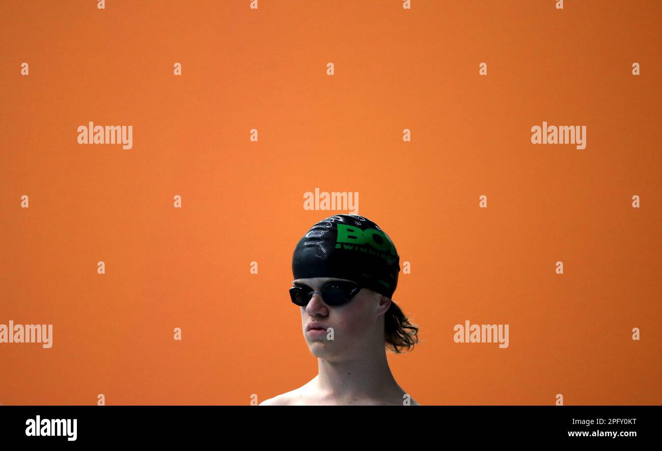 Great Britain's Isaac Johnstone ahead of the Men's MC 50m Freestyle ...