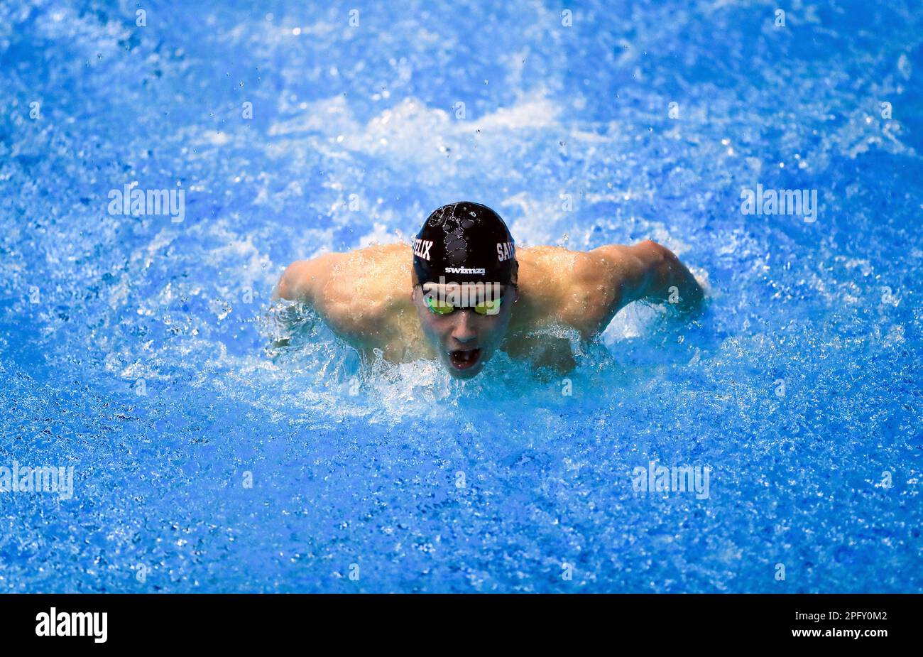 Great Britain's William Ellard in action during the Men's MC 100m ...